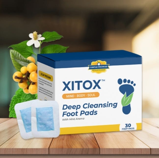 Xitox™ Foot Pads Xitox's™ foot pads contain a combination of powerful ...