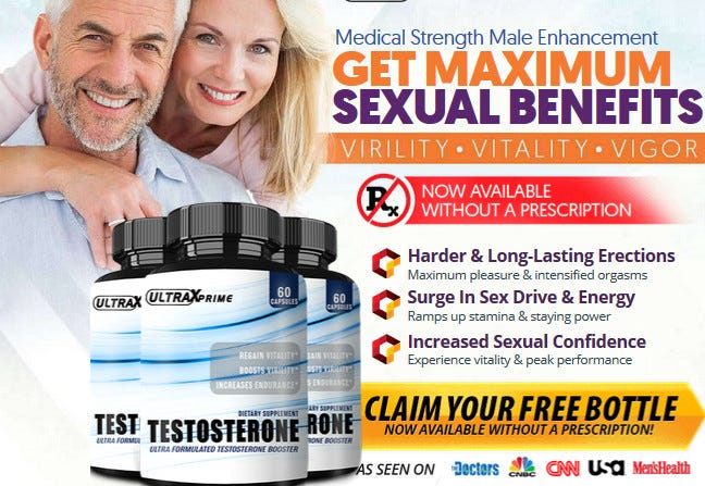 Ultra X Prime Pills. Click Here to Claim Your Ultra X Prime… | by Ultra ...