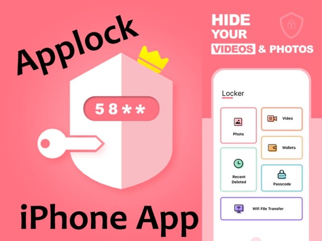 Applock - Hide Photos and Videos iPhone App | by Neha Shah | Medium