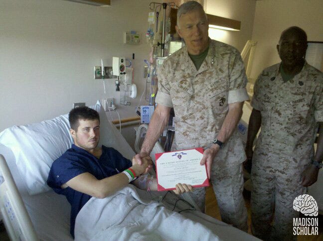 Purple Heart recipient rebounds, excels in JMU classrooms | by Eric ...