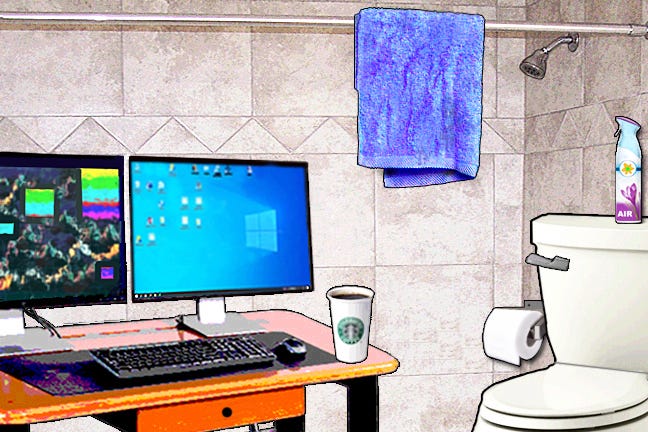 Work Keeps Interfering with Working from Home | by Edgar Street Books ...