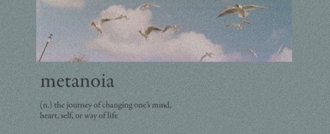 Metanoia. Setelah kegiatan belajar bersamanya… | by Namanyazara | Medium