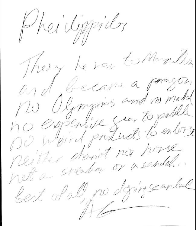 Pheidippides - Paper Poetry - Medium