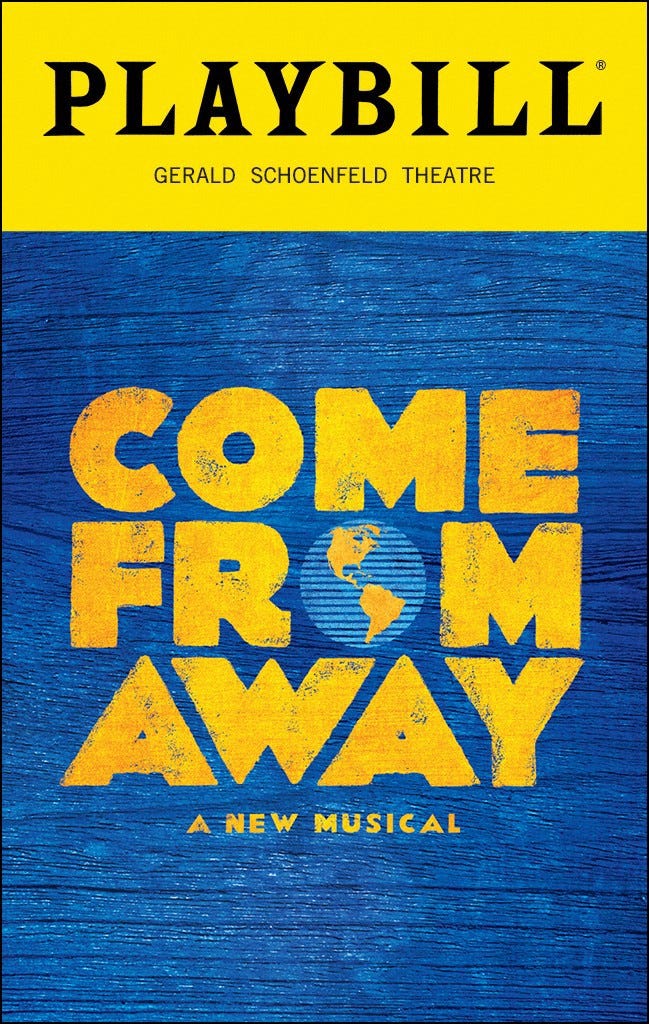 Come From Away: A Moving Musical Memorial | by Coby | Medium