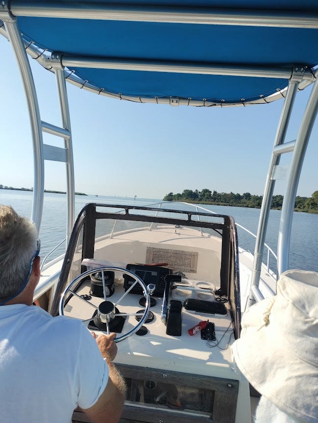 We Went Hiking. From a boat. | by Larry Nowicki | Simple Story Seekers ...