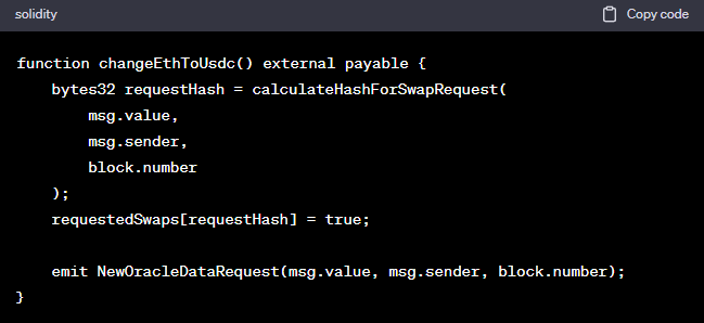 Tutorial: Updating Smart Contract Code for a Swap Operation | by Dmytro ...