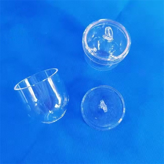 Laboratory high-purity transparent quartz crucible | by Luverre Quartz ...