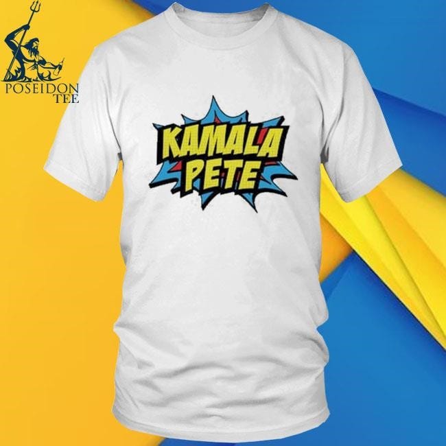 Official Kamala Pate Harris Buttigieg A Dynamic Duo Shirt | by ...