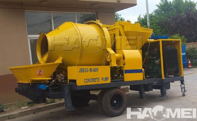 Concrete Mixer Pump With Diesel Engine | by Haomei Machinery | Jun, 2024 | Medium
