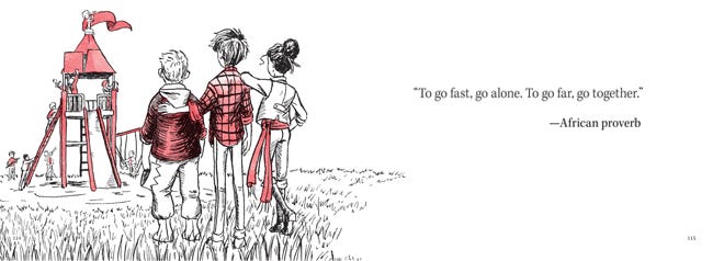Teamwork makes the dreamwork. Most days we are encouraged to be… | by Roger Rari | Medium