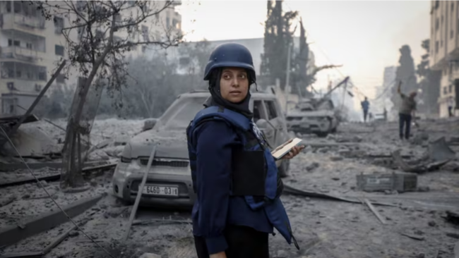 Courage Reimagined. The story of women journalists in Gaza… | by Pat ...