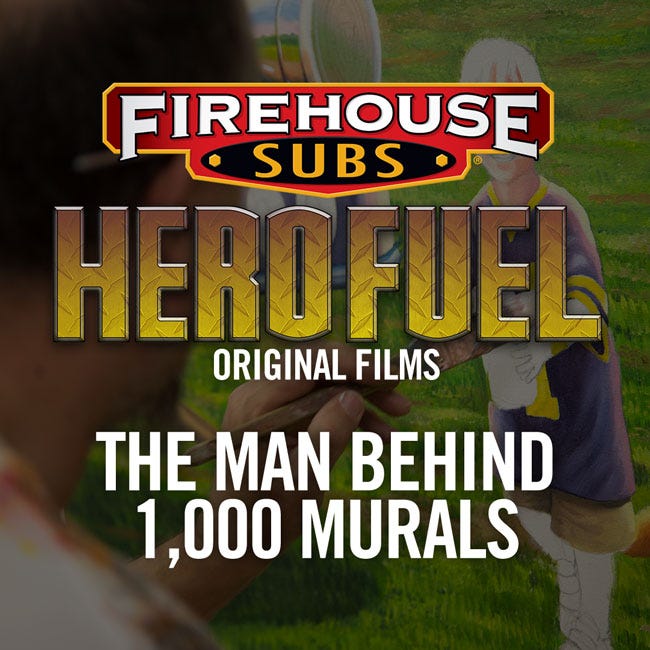 The Man Behind 1,000 Murals | by Firehouse Subs | Firehouse Subs ...