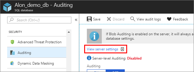 Auditing for Azure SQL Database and Azure Synapse Analytics | by ...