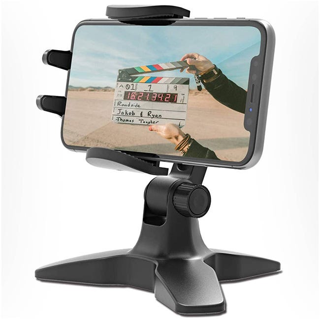 How about this adjustable cell phone stand? Which one do you usually ...