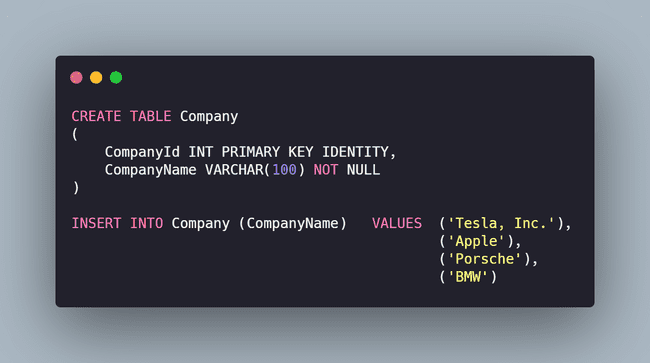 Como inserir valores em uma coluna de identidade no SQL Server? | by ...