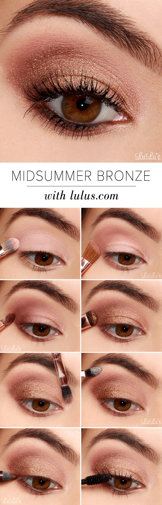 Lulus How-To: Bronze Eyeshadow Tutorial | by Lulus Blog | Lulus Blog ...