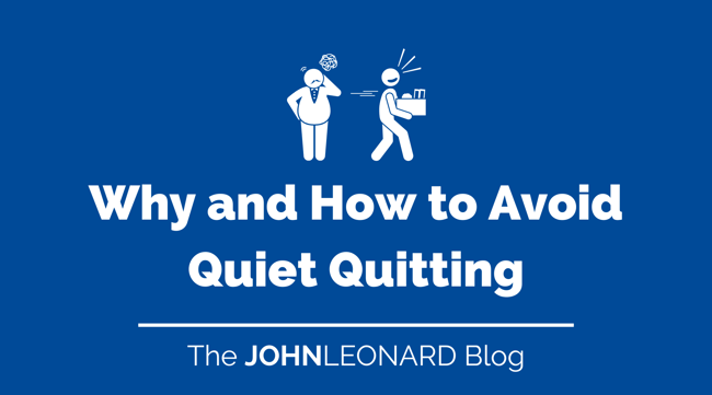 Why and How to Avoid Quiet Quitting | by JOHNLEONARD Employment ...