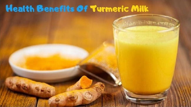 Benefits Of Turmeric With Milk