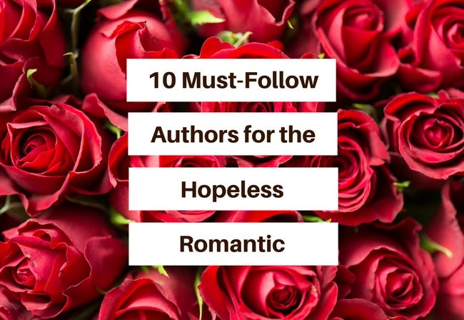 10 Must-Follow Authors for the Hopeless Romantic | by National Book ...