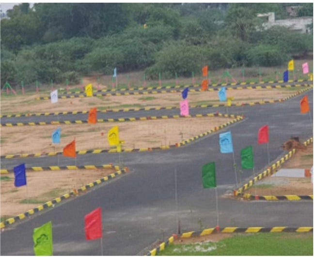 Highway Town offers plots of varied sizes ranging from a modest 1000 sq ...