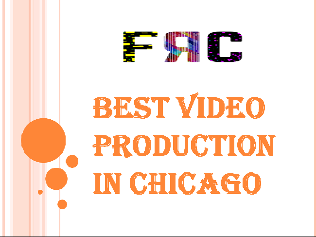Best Video Production in Chicago. FRC is built to push the boundaries ...
