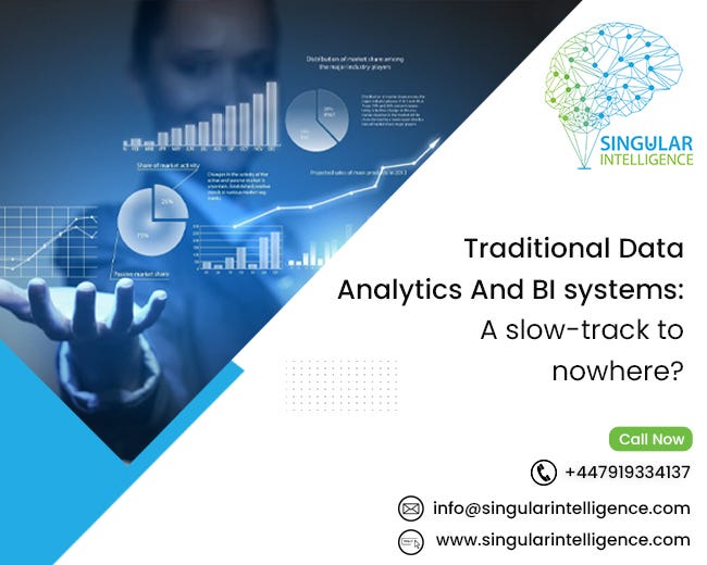 Traditional Data Analytics And Bi Systems A Slow Track To Nowhere Traditional Data Analytics And Bi Systems A Slow Track To Nowhere