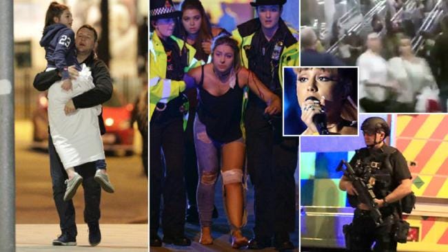 Deadly blast at Ariana Grande concert in Manchester Arena | by John Pellow | Medium