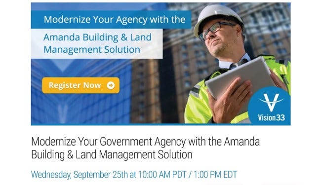 Webinar Available to Help Governments Modernize Building and Land ...