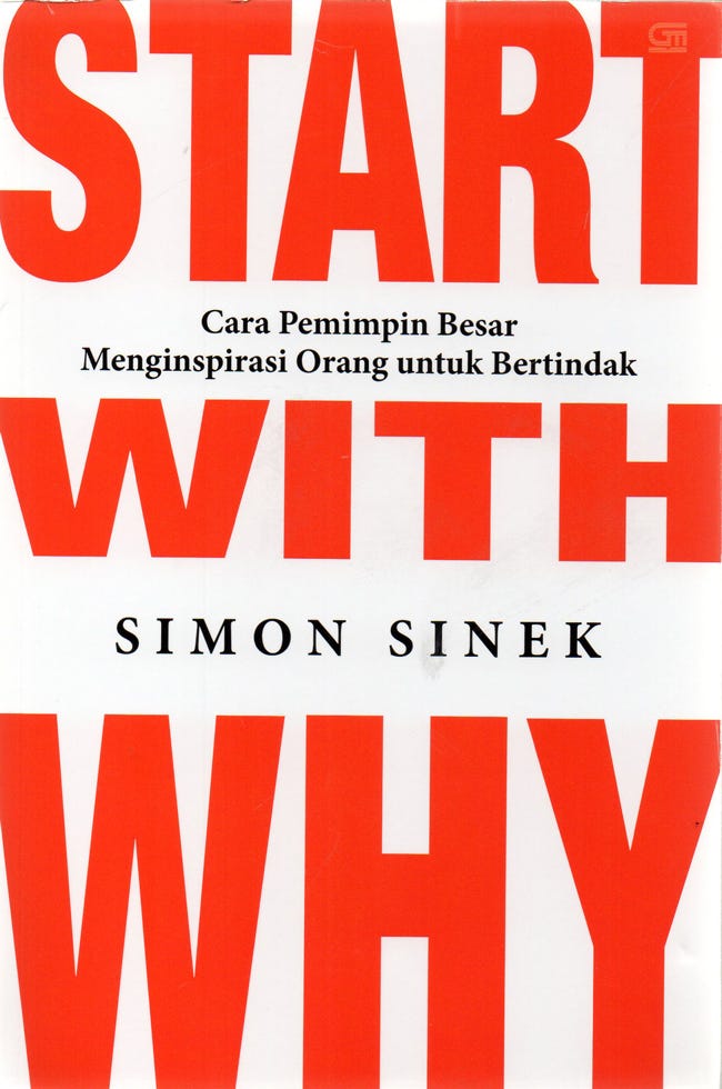 Ulasan Buku Start With Why Karya Simon Sinek By Rim Medium