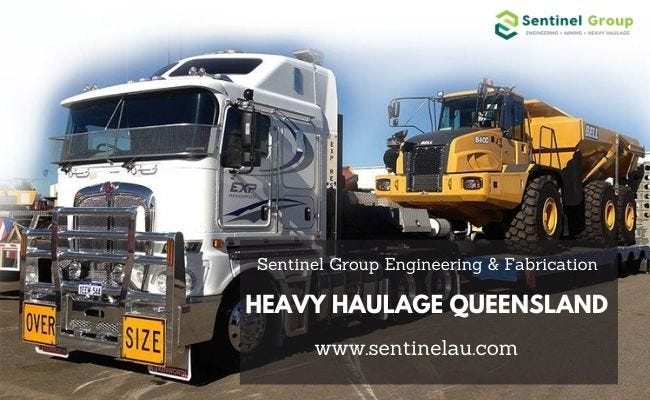 Heavy Haulage Australia. Sentinel Group is an Australian heavy… | by ...