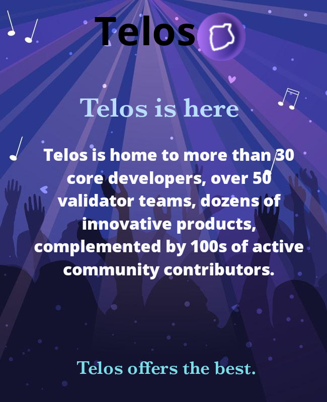 The telos based economy has boomed over the last 2 years, there are ...