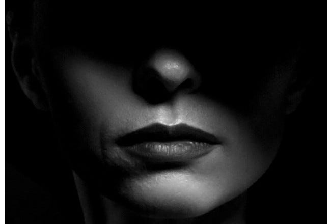 Mysterious Woman In Black