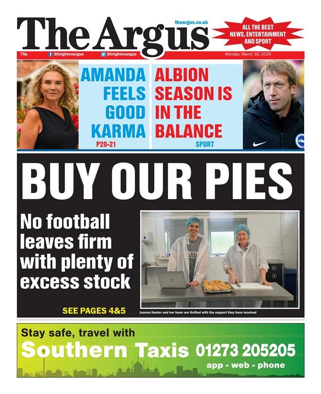 Gallery: Monday’s front page from the Regional Press in the UK — 16/03 ...