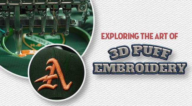 Exploring the Art of 3D Puff Embroidery | by Art Logo | Medium
