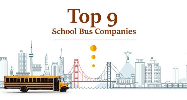 Top 9 School Bus Companies You Need to Know [Infographic] | by ...
