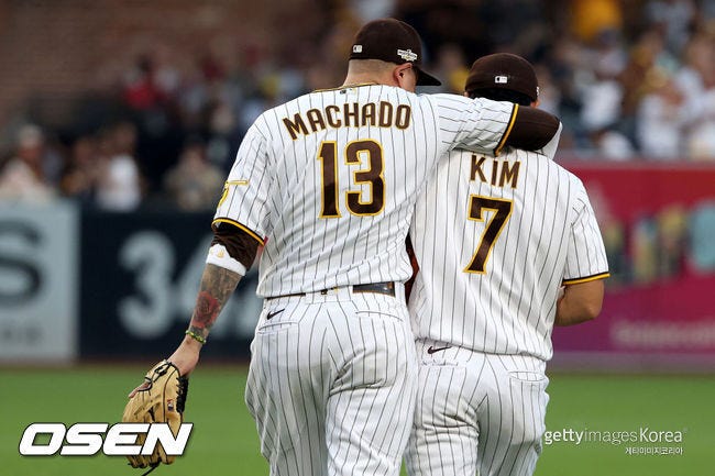 Ha-seong Kim, blocked by the ‘159km’ monster, San Diego 1 hit and scoreless… Lost in the first ...