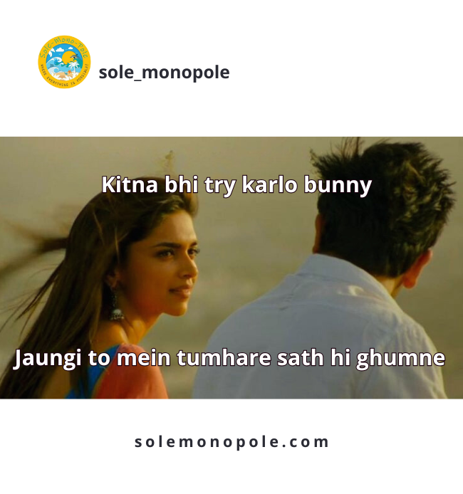 Kitna bhi try krlo Bunny🤣🤣🤣. Like & Share for more Memes . . Please ...