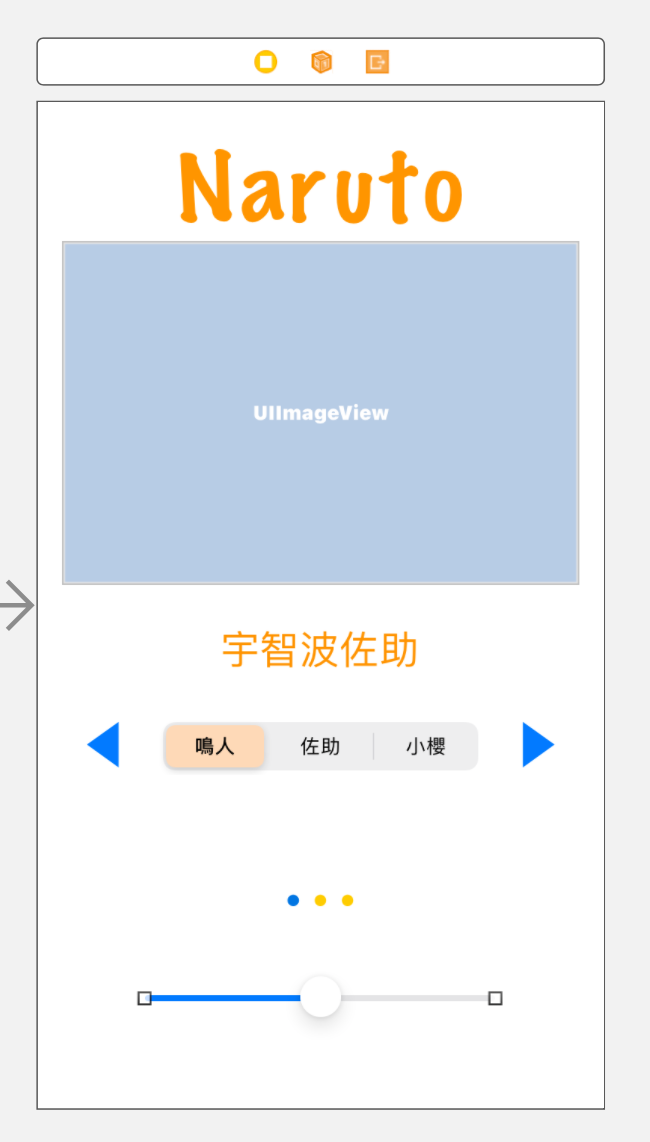 #15利用 page control，segmented control，button & gesture 更換內容 | by 吳強尼 ...