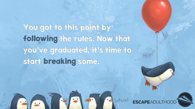 Now for the Fun Part: An Open Letter to Grads | by Jason Kotecki | Medium