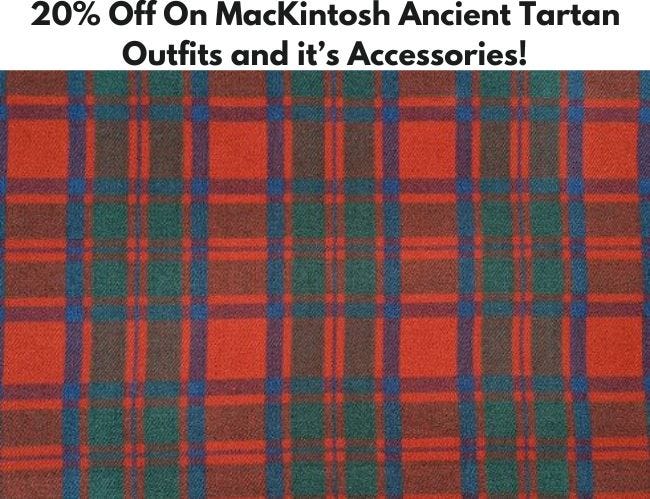 MacKintosh Ancient Tartan — Save 20%! Limited Stock Available - Talha Rasheed - Medium
