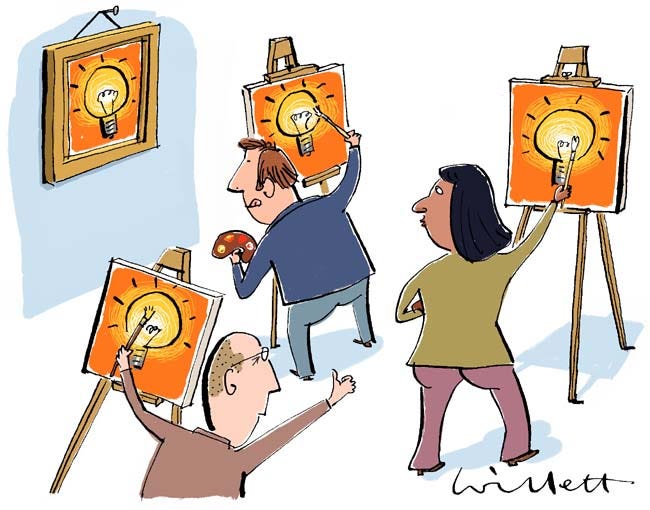 Drawing the line between inspired or copied content | by Erin Rical ...