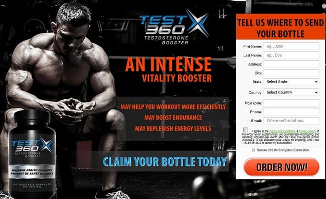 Test X 360 | Test X 360 Testo Booster #1 Muscle — Topic? | by Test X ...