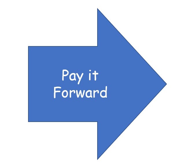 Pay it Forward. You may be the one who gains the most! | by Jeffrey V ...