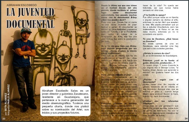 Entrevista: Abraham Escobedo. Abraham Escobedo Salas es un joven… | by ...