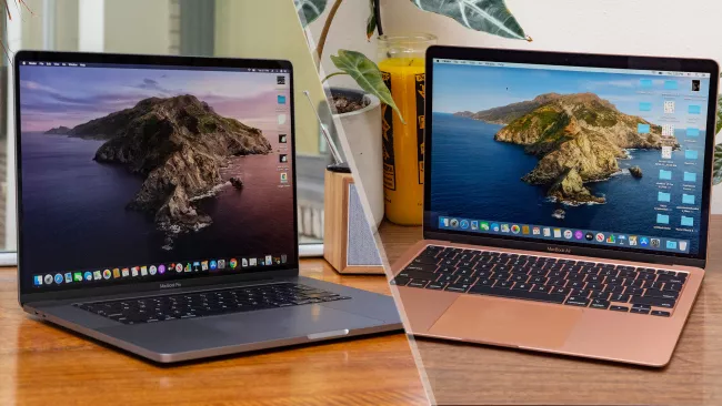 MACBOOK PRO VS MACBOOK AIR. The battle between APPLE MACBOOK AIR VS ...