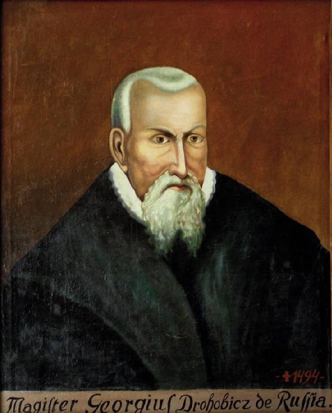Yuriy Drohobych: Ukrainian Renaissance thinker, rector of the ...