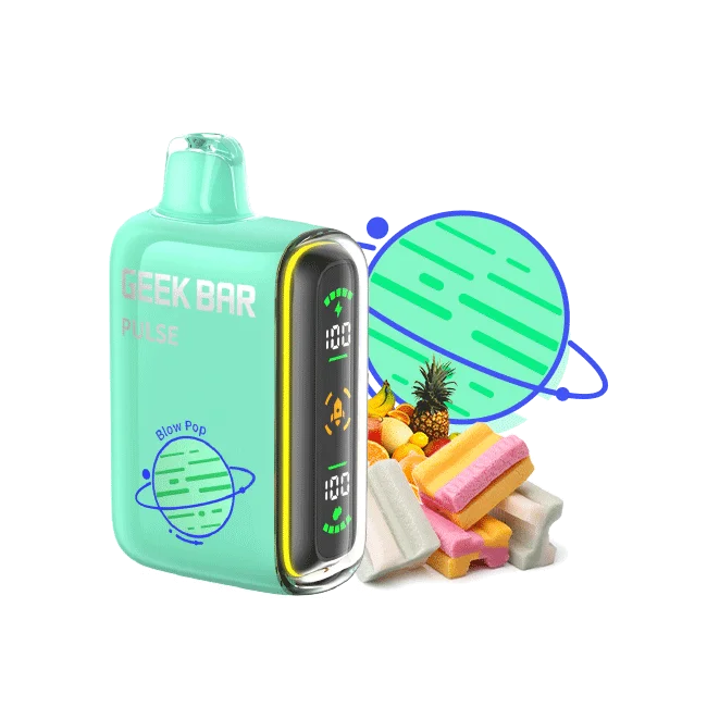 Blow Pop Geek Bar Pulse 15000 Puffs Disposable Vape - Greekbarofficial ...