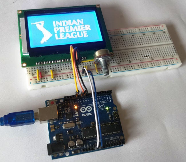How to Show Text and Images on Graphical LCD using Arduino | by DIY ...