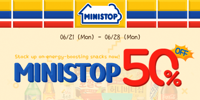 [ENDED] MINISTOP 50% Discount Promotion - ASTA Platform - Medium