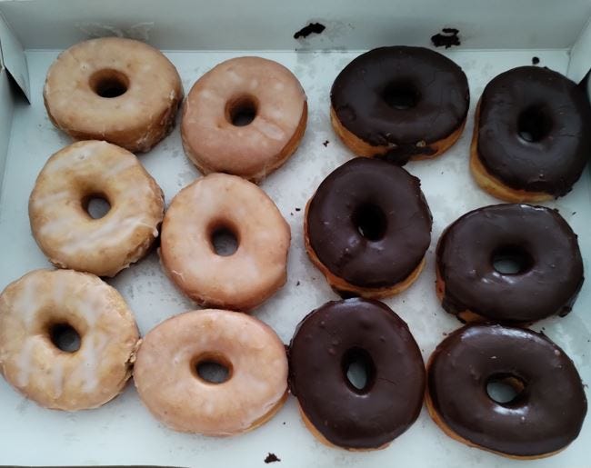 Bought 12 Pack Donuts: Not Checked At The Door: Today Is A Good Day ...